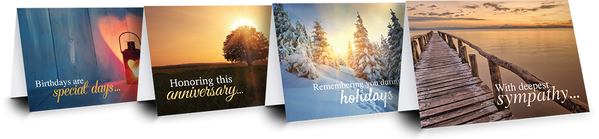 Aftercare Card Program for Funeral Homes and Cemeteries